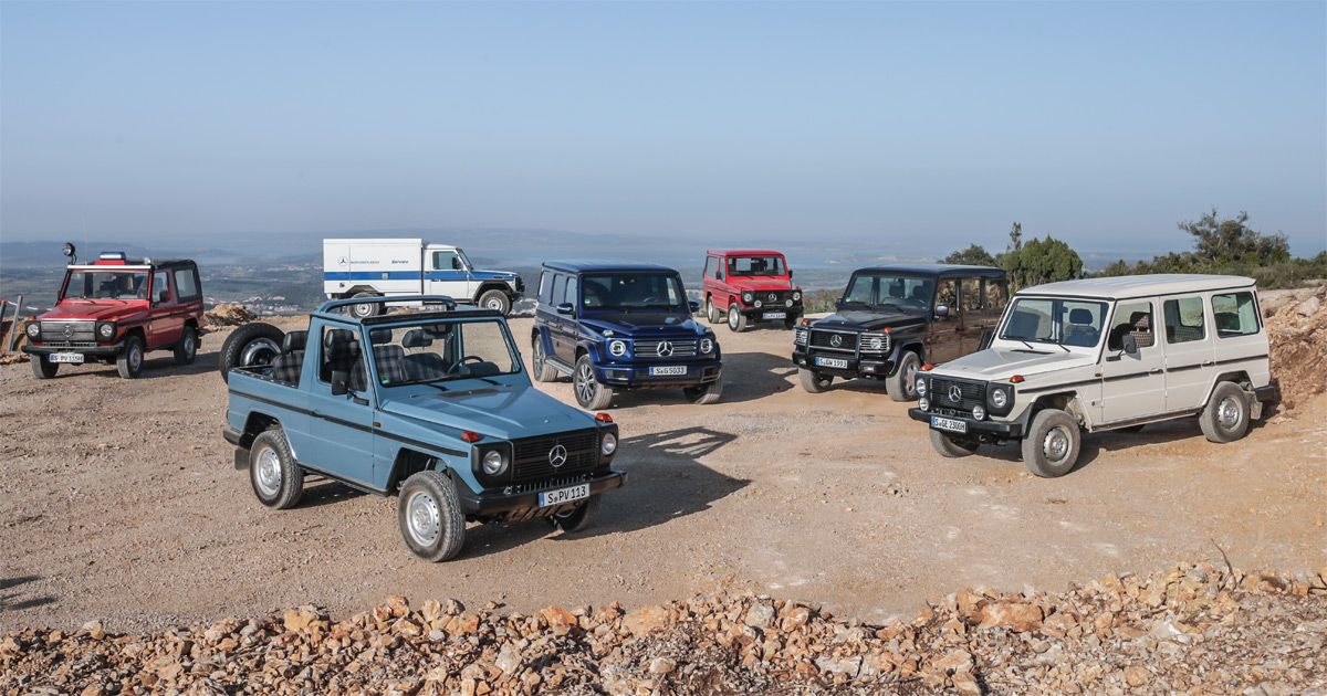 40 anos de Classe G – Planeta Off-Road